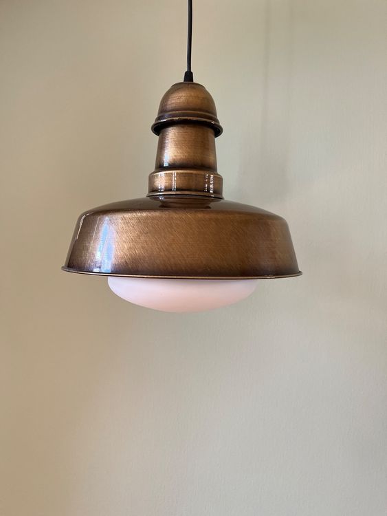 Designer Hängelampe Deckenleuchte Vintage Metall Gold (Neu (gemäss Beschreibung)) in Adliswil ...