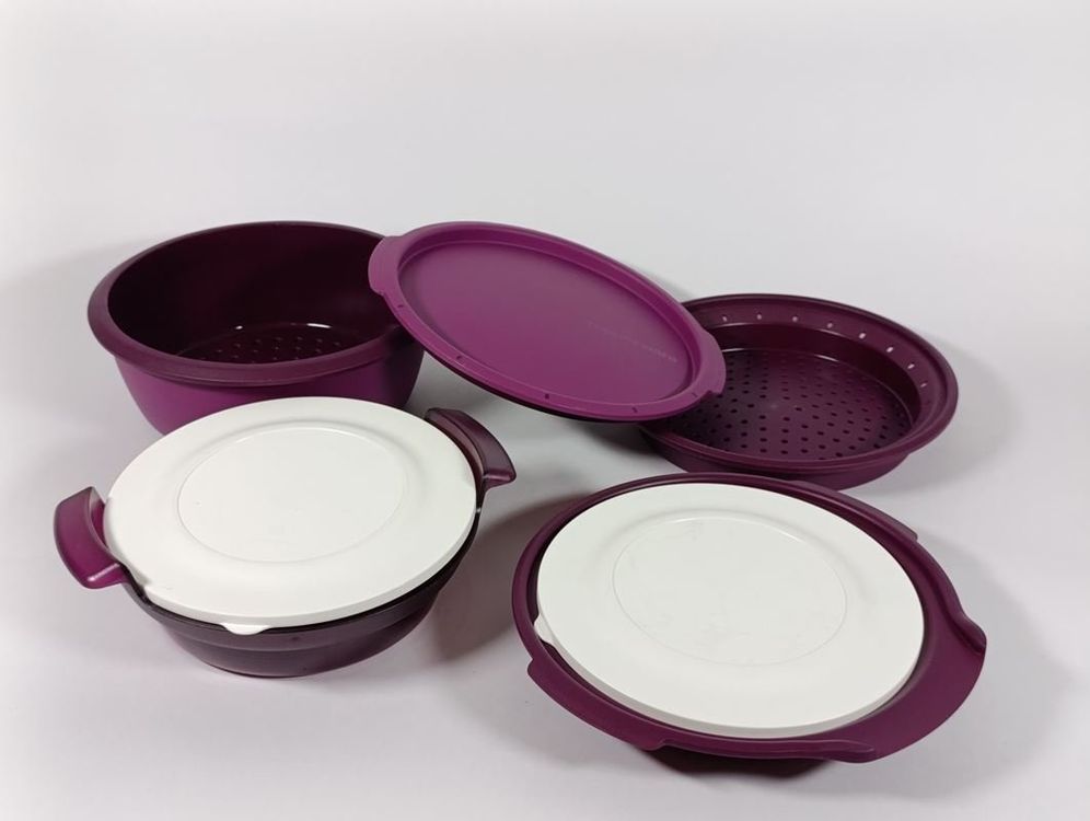 Tupperware MicroGourmet Cuiseur vapeur pour micro-ondes (D'occasion) à ...