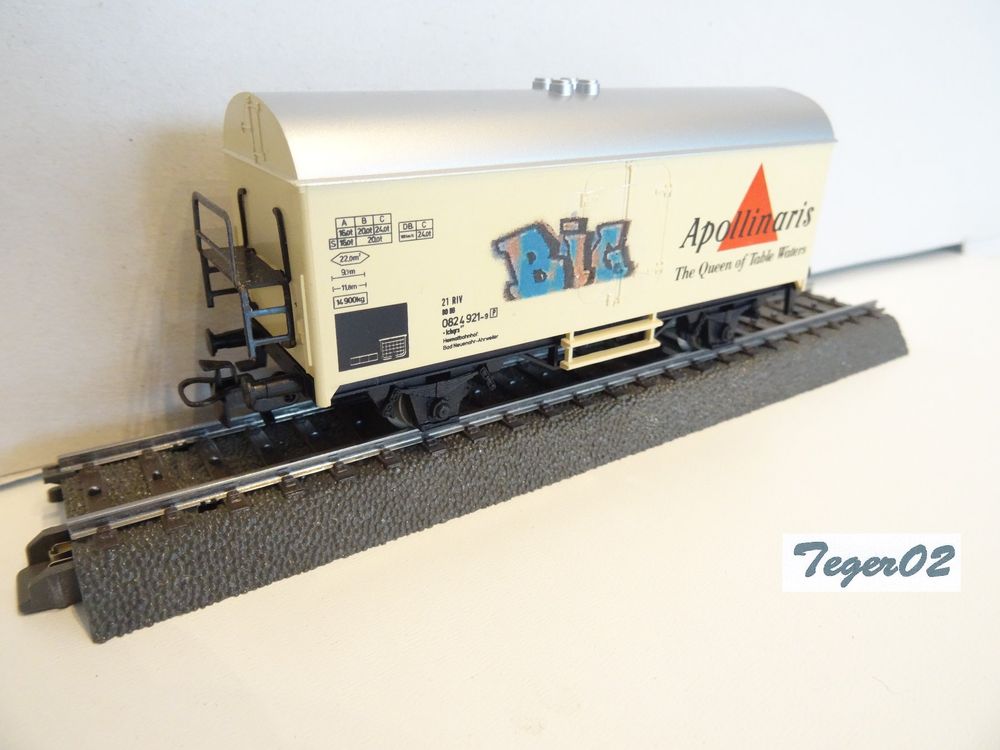 Märklin H0 4426 DB Apollinaris Kühlwagen NEU mit Graffiti | Kaufen auf ...