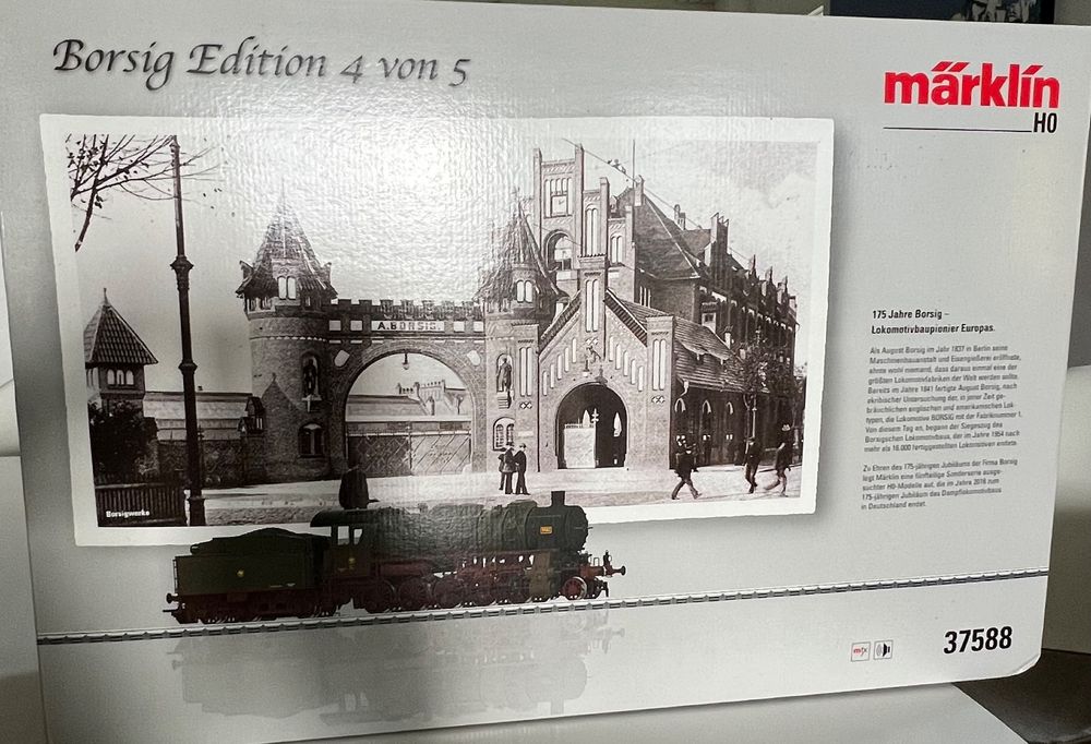 Märklin Borsig Schlepptender- Lok G12 H0 (Neu (gemäss Beschreibung)) in ...