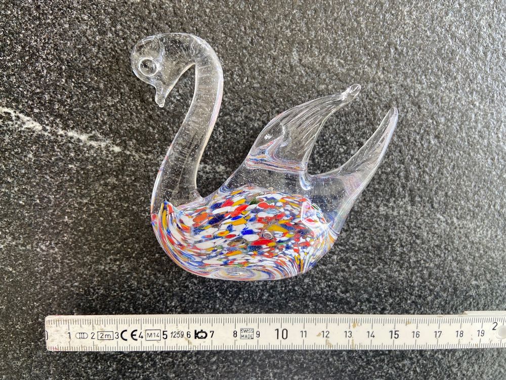 Schwan aus Muranoglas (Gebraucht) in Schwarzenburg für CHF 15 – mit Lieferung auf Ricardo kaufen