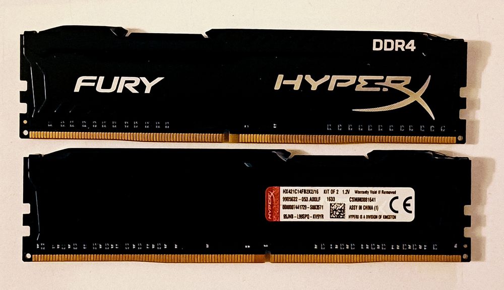 HYPER X FURY 16GB Kit (2x 8GB) DDR4 (Gebraucht) in Zürich für CHF 39 ...