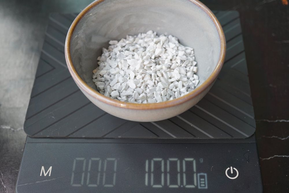 Magnesit Weiss /Wassersteine 100g pro gebot TOPSTONE (Neu und ...
