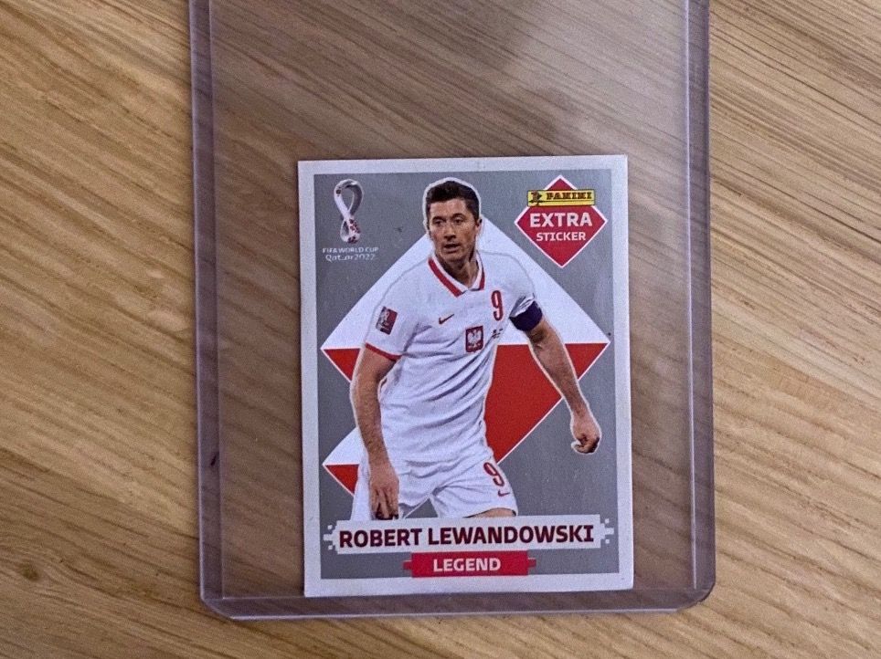 Lewandowski Extra Sticker Silber | Kaufen auf Ricardo