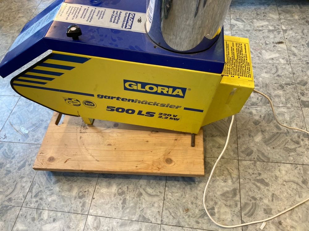 Gloria Gartenhäcksler 500 LS – Ideal für den Garten!🔥 (Gebraucht) in ...