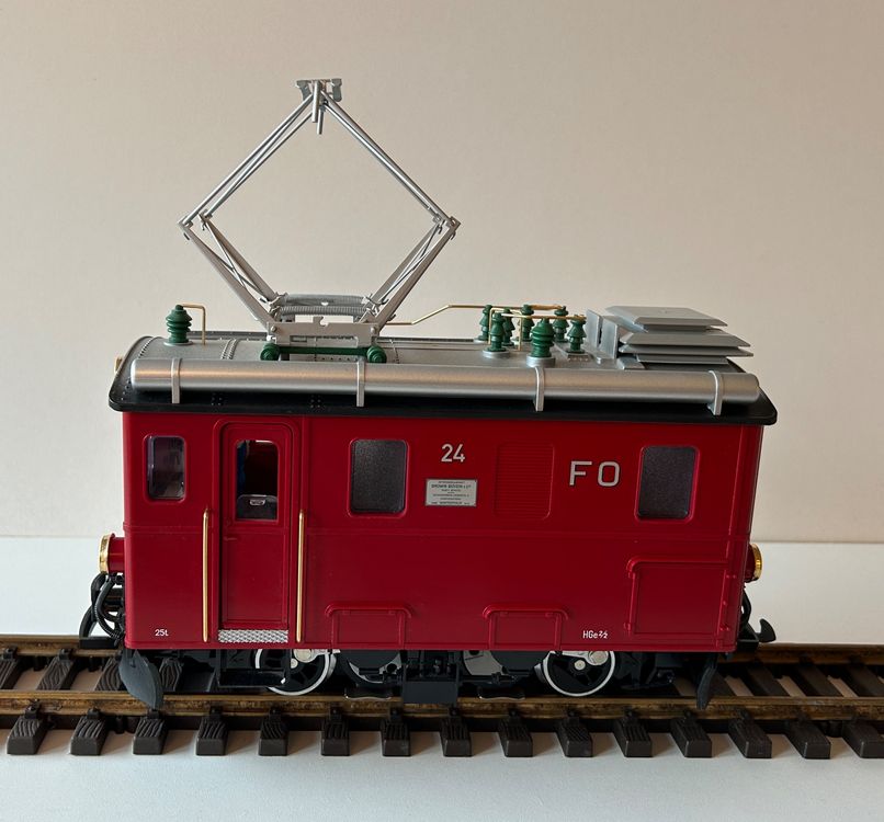 LGB 20460 FO HGe 2/2 Zahnradlok Digital mit Onboard-Decoder (Neu ...