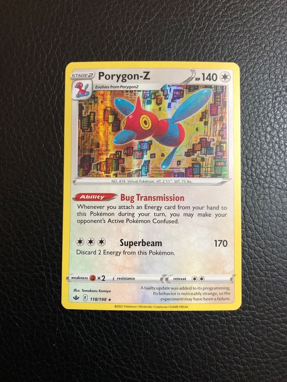Chilling Reign - Porygon-Z Holo 118/198 Ab 1 | Kaufen auf Ricardo