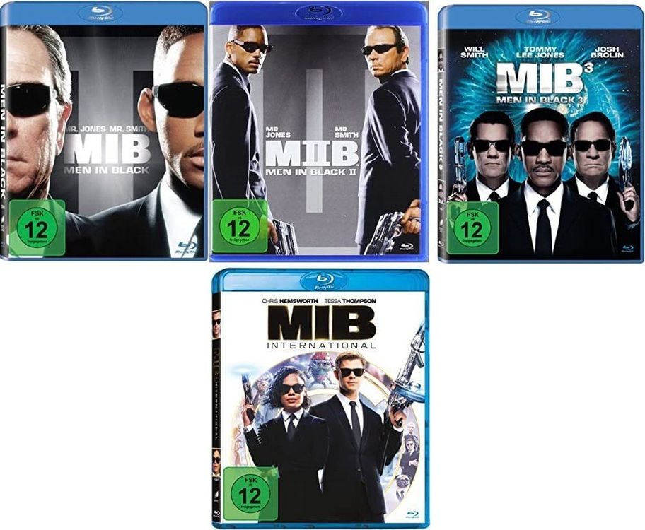 MIB Men in Black 1-4 (Neu (gemäss Beschreibung)) in Waldenburg für CHF ...