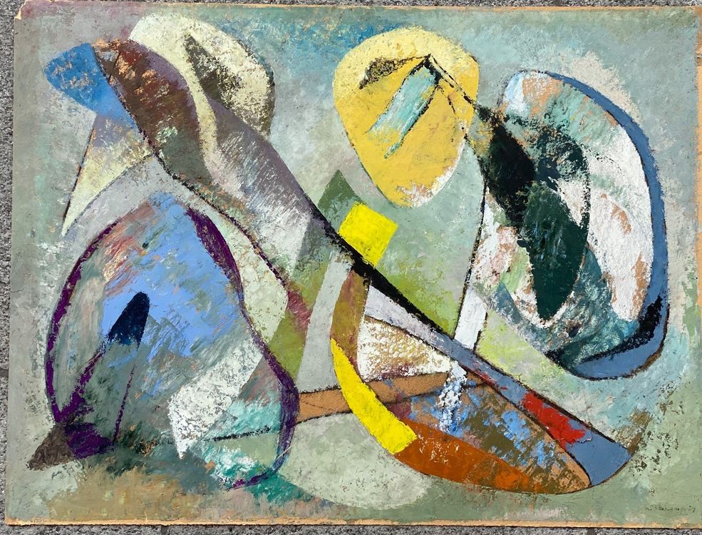 Abstrakte Gemälde signiert (Gebraucht) in Root für CHF 1355 – mit Lieferung auf Ricardo kaufen