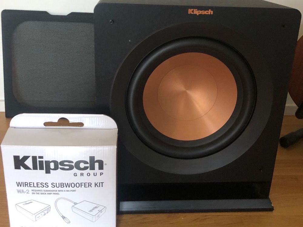 Klipsch R-110 SW + Wireless Kit (Klipsch WA-2) | Kaufen auf Ricardo