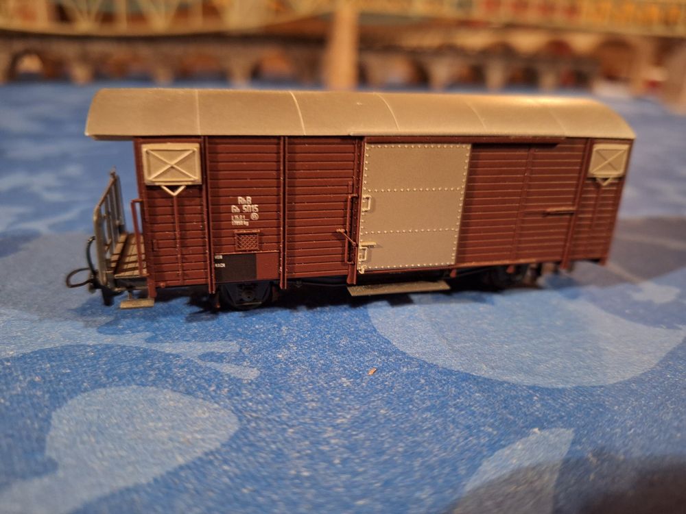 RhB -Bemo HOm - 4 wagons marchandises (4) (Neuf (Voir description)) à ...