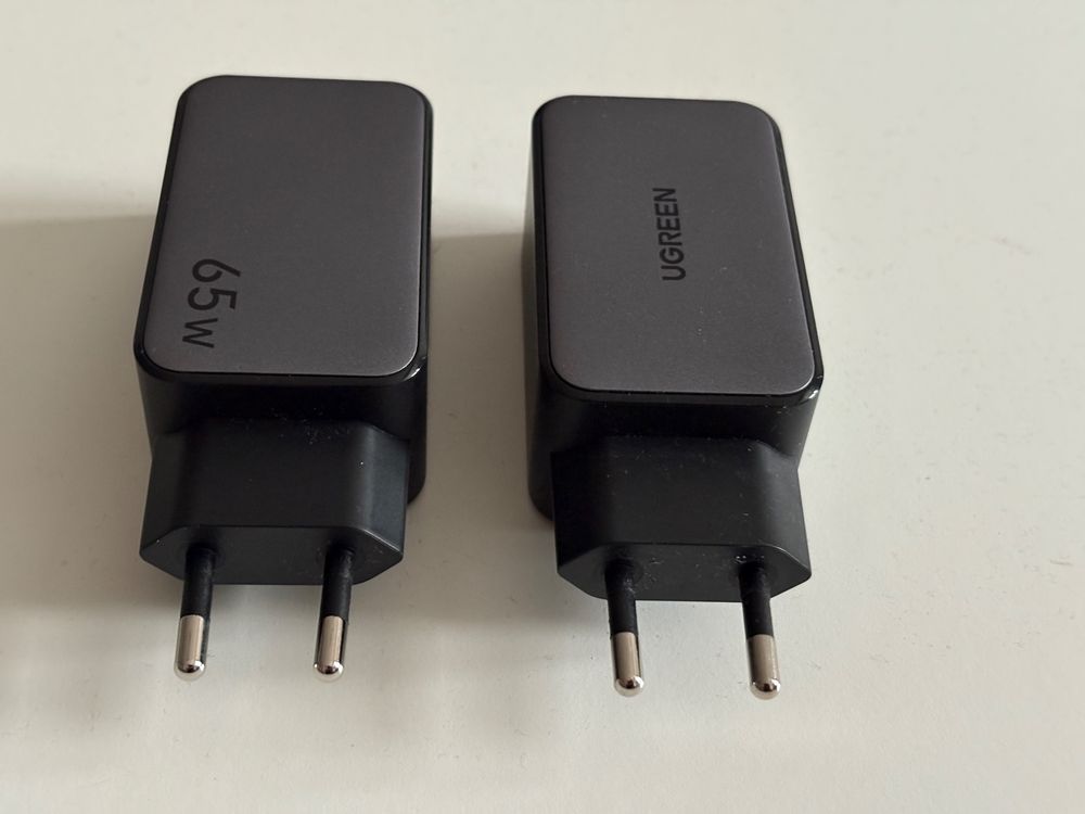 UGREEN Nexode USB C Ladegerät 65W GaN 3-Port PD Charger (2x) (Gebraucht ...