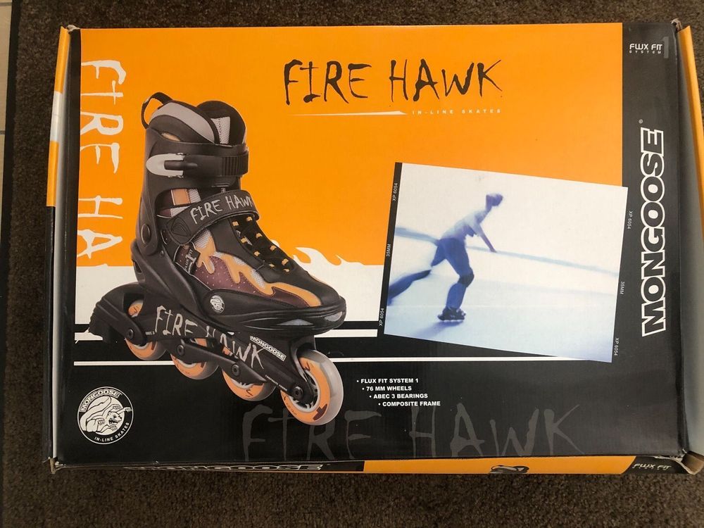 Rollers Inline Mongoose Fire Hawk 44 (Neu und originalverpackt) in ...
