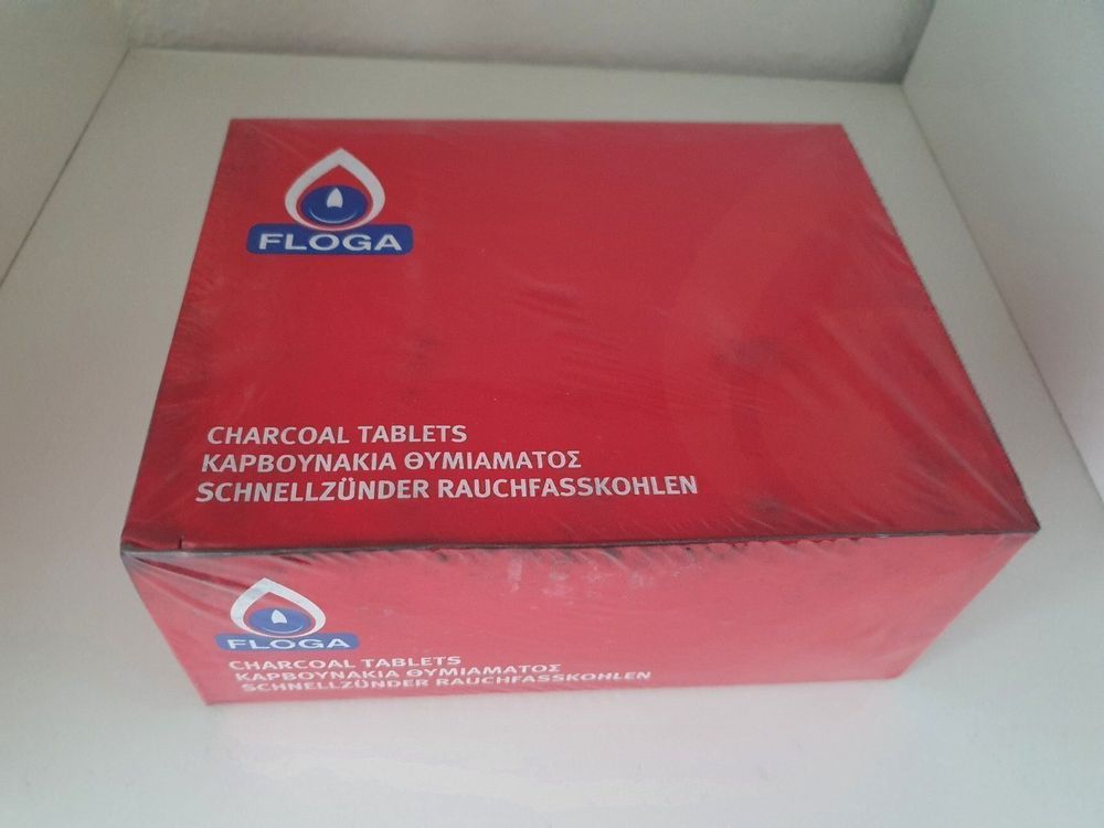 Floga Packung Räucherkohle 33 mm (Neu und originalverpackt) in ...