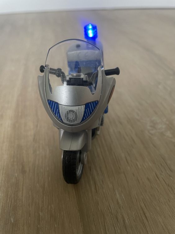 Playmobil Polizei Motorrad mit Blaulicht Funktion | Kaufen auf Ricardo