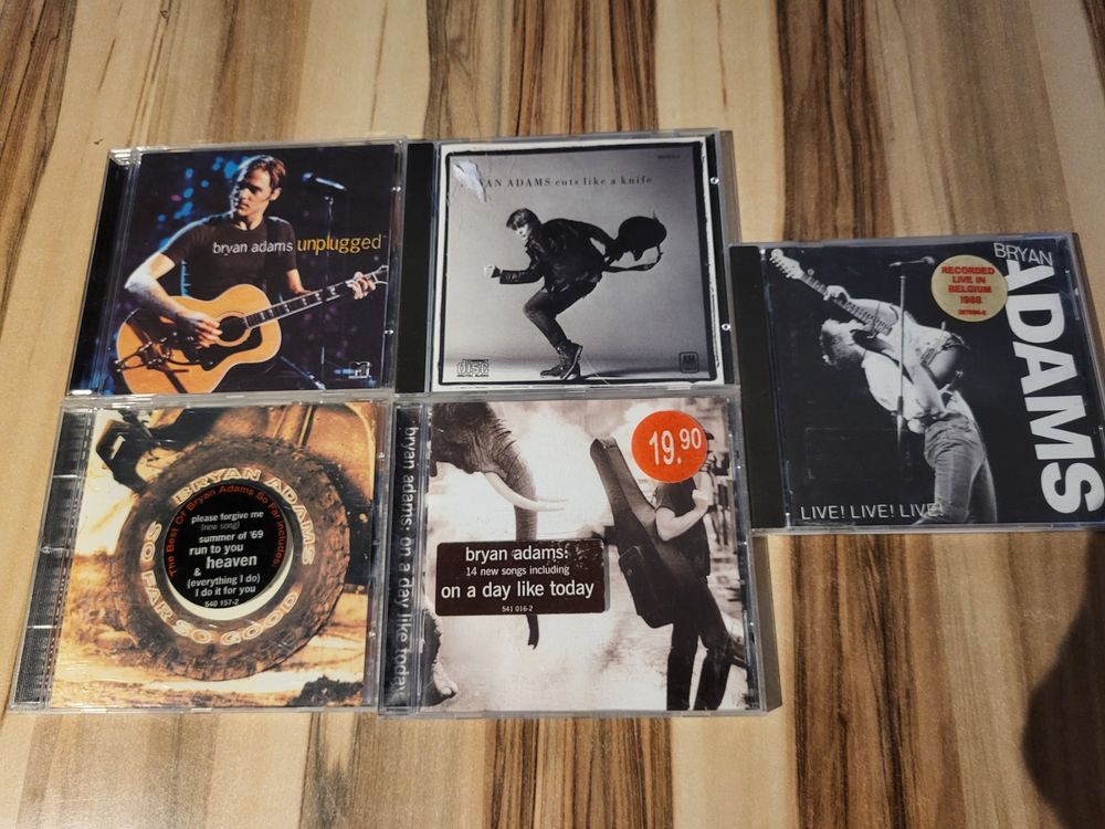 5x CD's Bryan Adams | Kaufen auf Ricardo