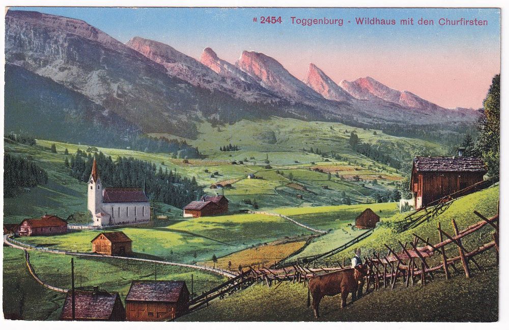Toggenburg - Wildhaus mit den Churfirsten (2454) (Gebraucht) in Cormoret für CHF 4.5 – mit ...