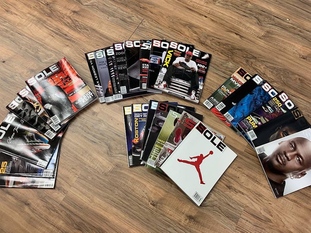 Nike, Air Jordan, Adidas - Vintage Magazines Sole Collector (Gebraucht ...