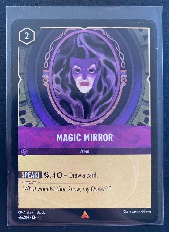 Lorcana MAGIC MIRROR 66/204 EN-1 Rare | Kaufen auf Ricardo