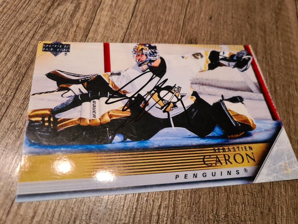 Sebastien caron original autogramm | Kaufen auf Ricardo