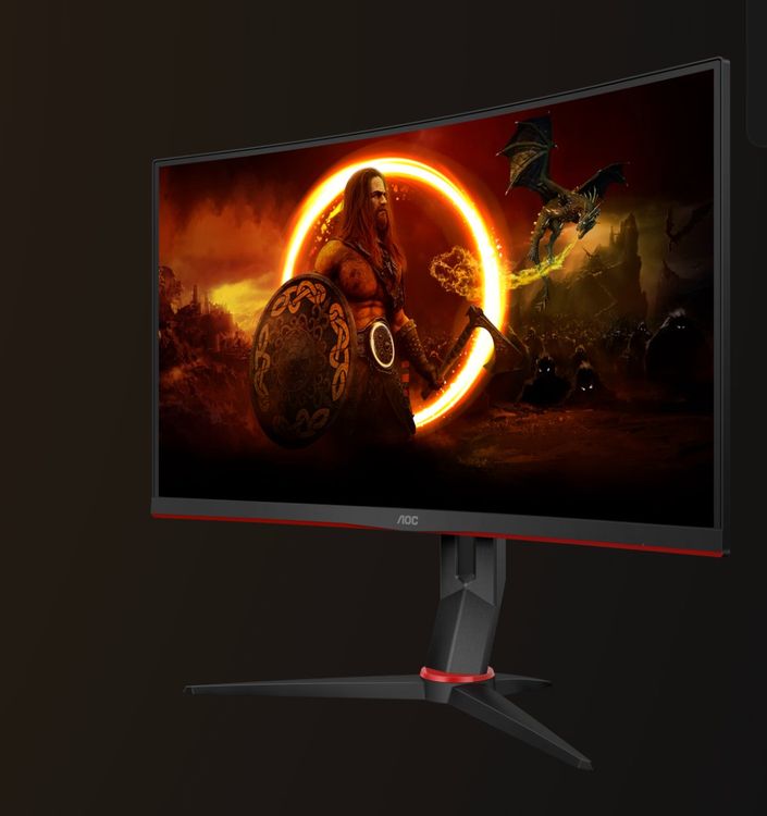 AOC Gaming monitor 27 Zoll; Curved -- G line 2nd Gen (Gebraucht) in für ...