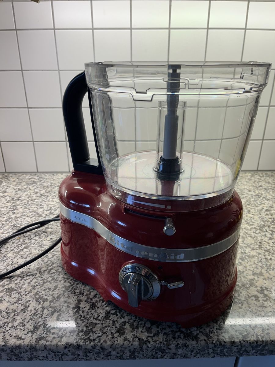 KitchenAid Food Processor Artisan, Rot, Top Zustand! (Neu (gemäss ...