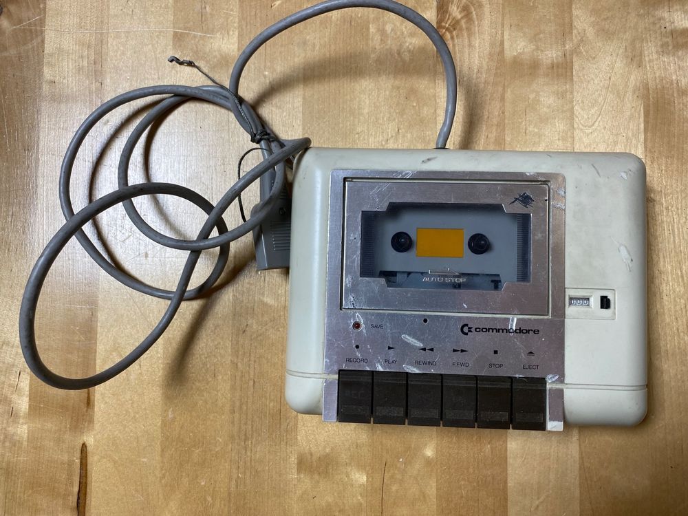 Commodore datassette mod C2N-B, around 1981 | Kaufen auf Ricardo