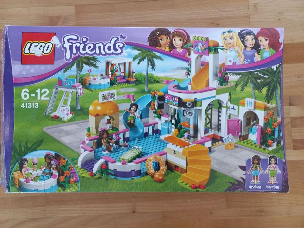 Lego Friends 41313 Heartlake Summer Pool Schwimmbad (Gebraucht) in ...