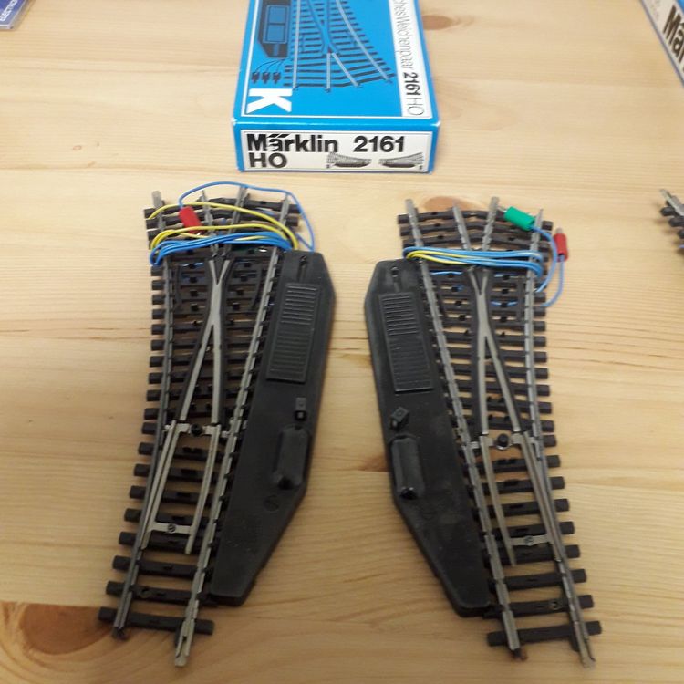 Weichen Märklin 2161 2x | Kaufen auf Ricardo