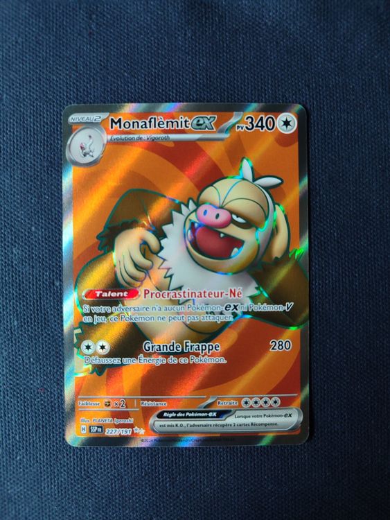 Carte Pokemon Monaflèmit ex Étincelles Déferlantes Français | Kaufen ...