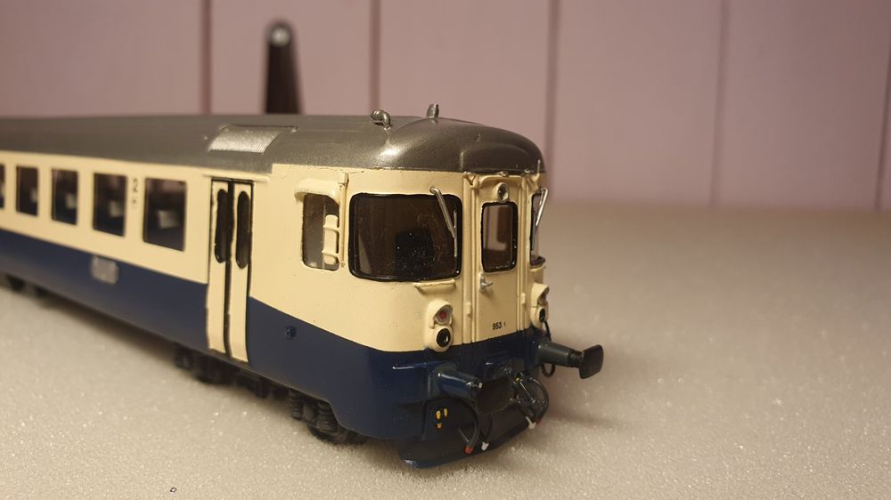 HAG:DC: BLS STEUERWAGEN Bt 953 BLAU/CRÈME NEUWERTIG RARITÄT | Kaufen ...