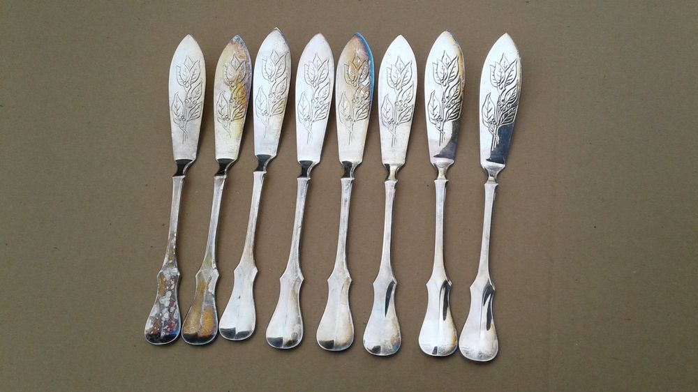 Silberbesteck Robbe & Berking 8x Fischmesser Räumung (Gebraucht) in Küssnacht am Rigi für CHF 99 ...