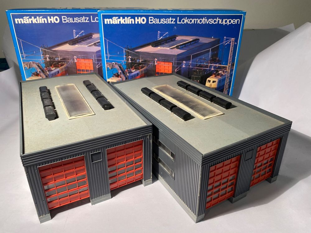 Märklin 2x Lokomotivschuppen 7289 H0 | Acheter sur Ricardo