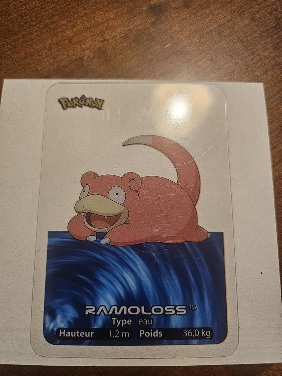 lamincard Pokemon Ramoloss | Kaufen auf Ricardo