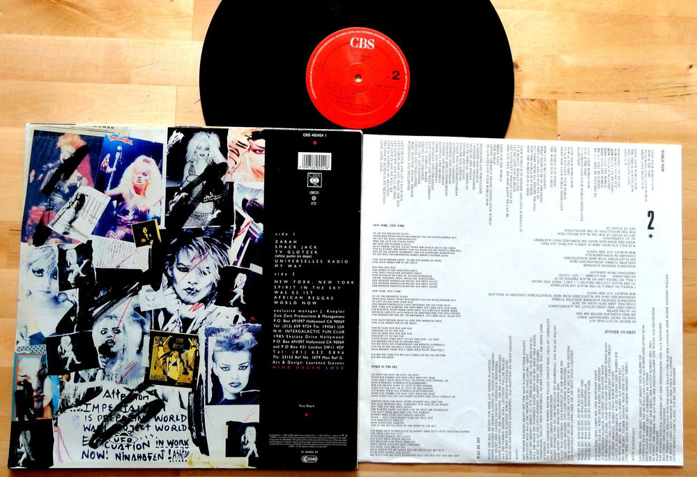 LP NINA HAGEN love 1987 KULT PUNK ROCK | Acheter sur Ricardo