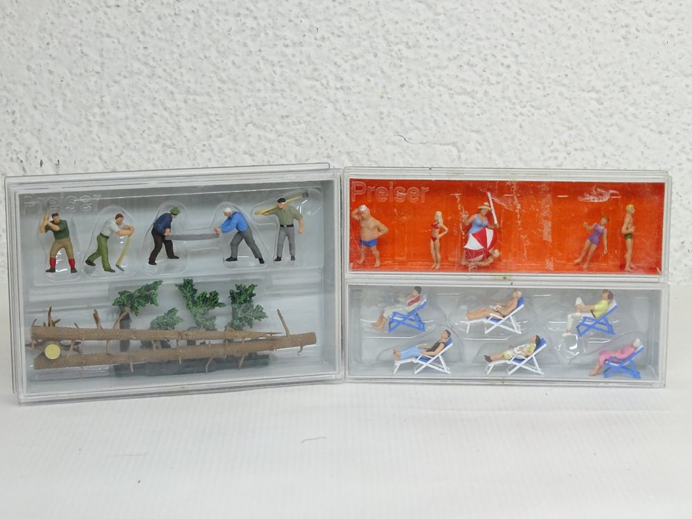 Preiser Figuren 10495 + 10437 + 10283, 1:87, Neu, / 5 | Kaufen auf Ricardo