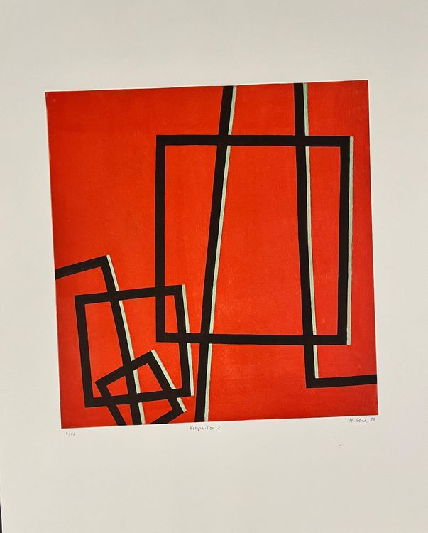 Grosse Moderne Radierung Unleserlich Signiert (Gebraucht) in Hochdorf für CHF 25 – mit Lieferung ...