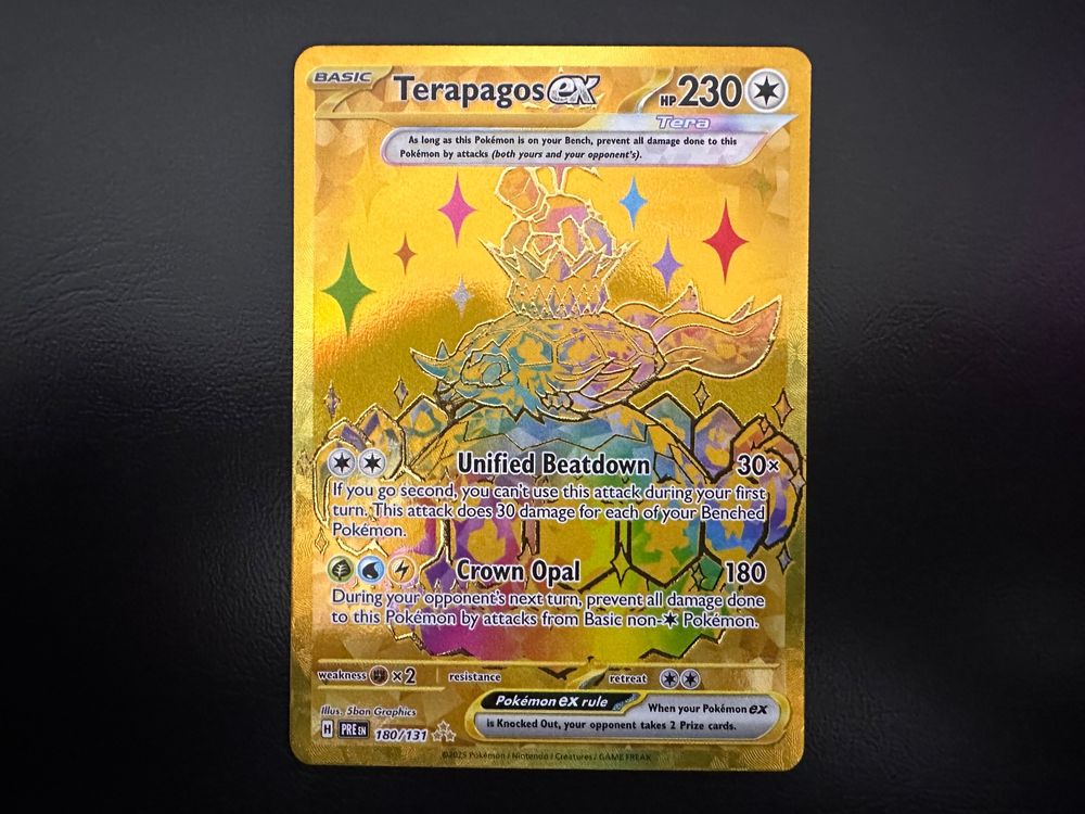 Terapagos ex 180/131 Mint Pokémon Prismatic Evolution | Kaufen auf Ricardo