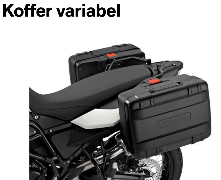 2 Bmw Motorrad Seitenkoffer Variabel Kaufen Auf Ricardo