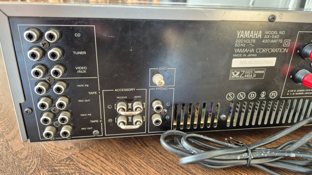 Yamaha AX-540 Vintage Hifi Amplifier (Gebraucht) in Grenchen für CHF 41 ...