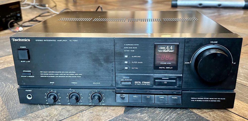 Technics Stereo Integrated Amplifier SU-X860 class AA VC-4 | Acheter ...