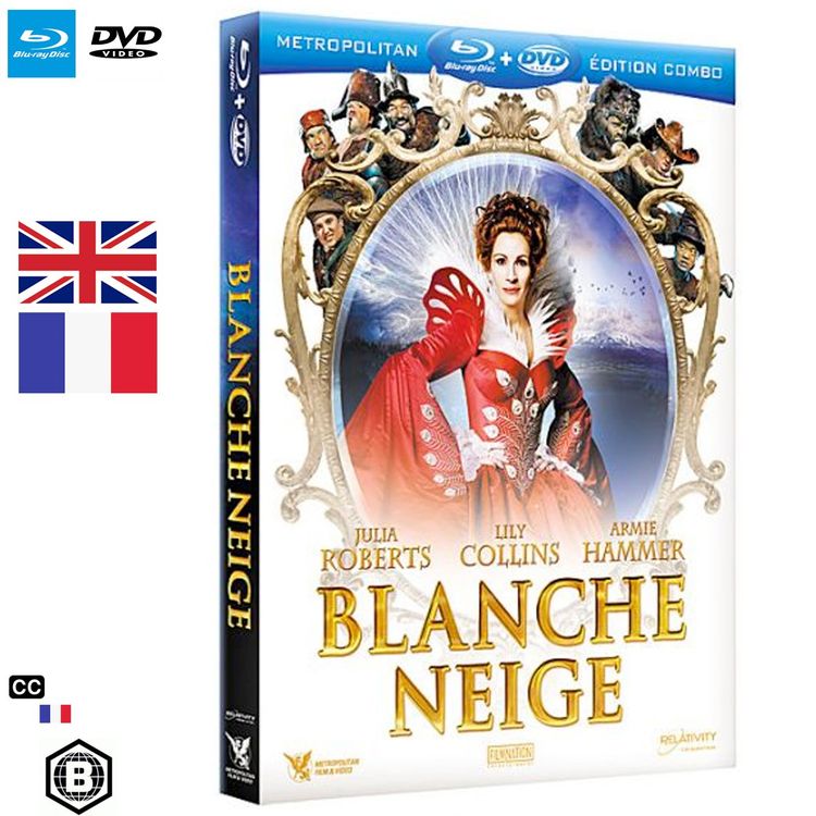 Blanche Neige (2012) - Blu-ray Combo Blu-ray + DVD | Kaufen auf Ricardo
