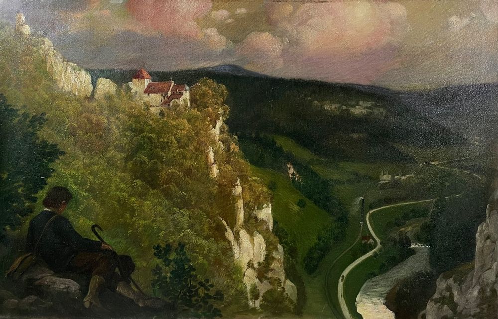 Antikes grosses Landschaft Gemälde unleserlich Signiert (Gebraucht) in Root für CHF 1364 – nur ...