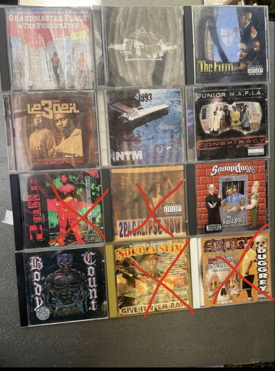 Hip Hop / Rap CD Sammlung - Diverse Klassiker (Gebraucht) in Bern für ...