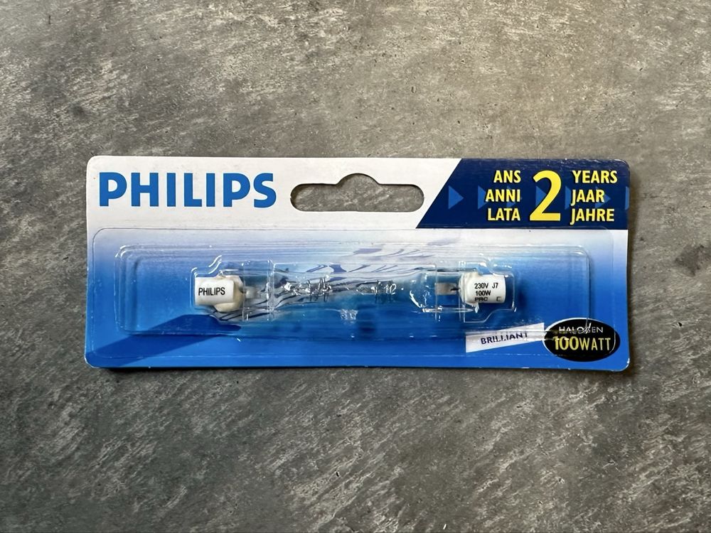 Neu 2Stück Philips Halogen 230V 100W R7s | Kaufen auf Ricardo