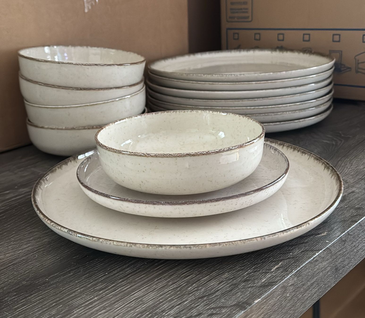 Teller Set 24 Teilig