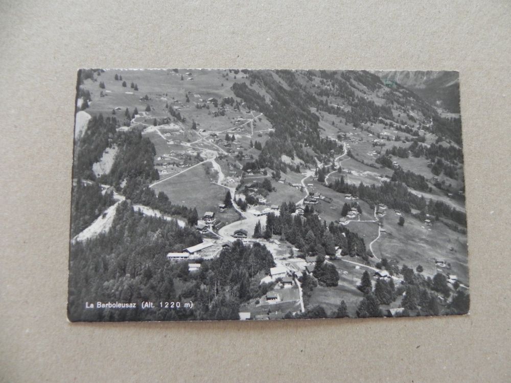 Carte la Barboleusaz s. Gryon VD 1962 (Gebraucht) in Siebnen für CHF 14 ...