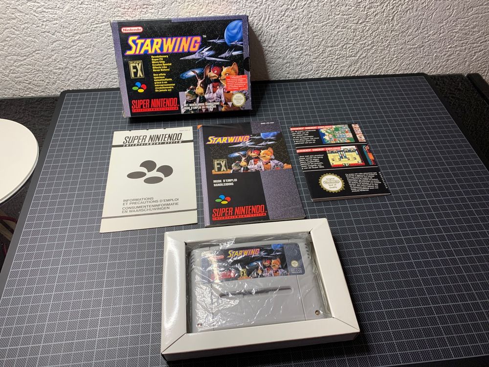 Starwing / Super Nintendo SNES / OVP / en boite complète | Kaufen auf ...