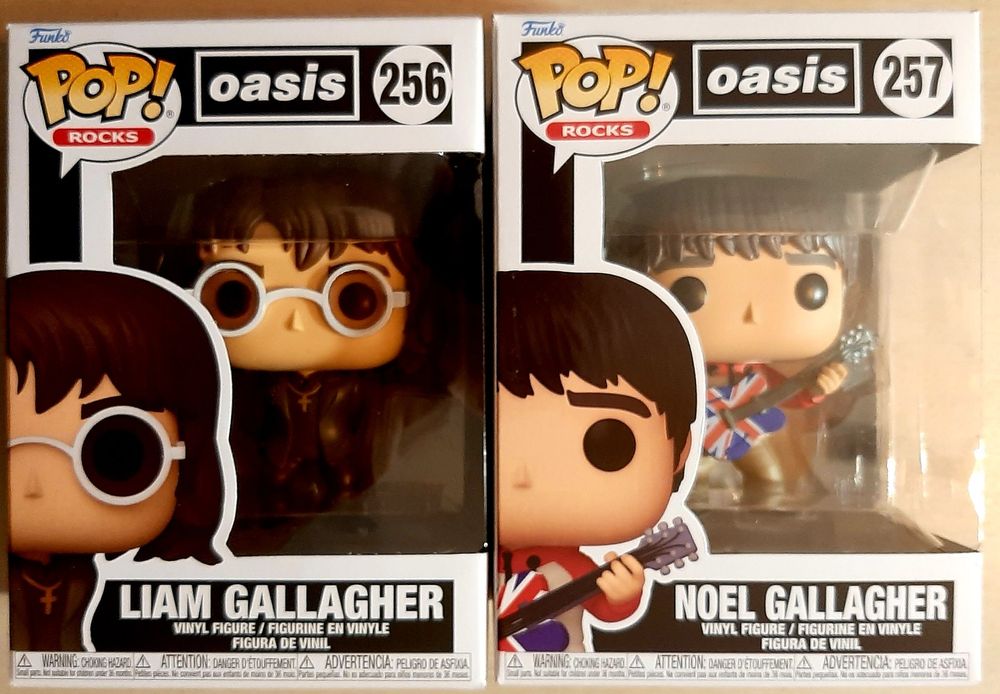 Funko Pop Oasis Liam / Noel Gallagher (Neuf avec emballage d'origine) à ...