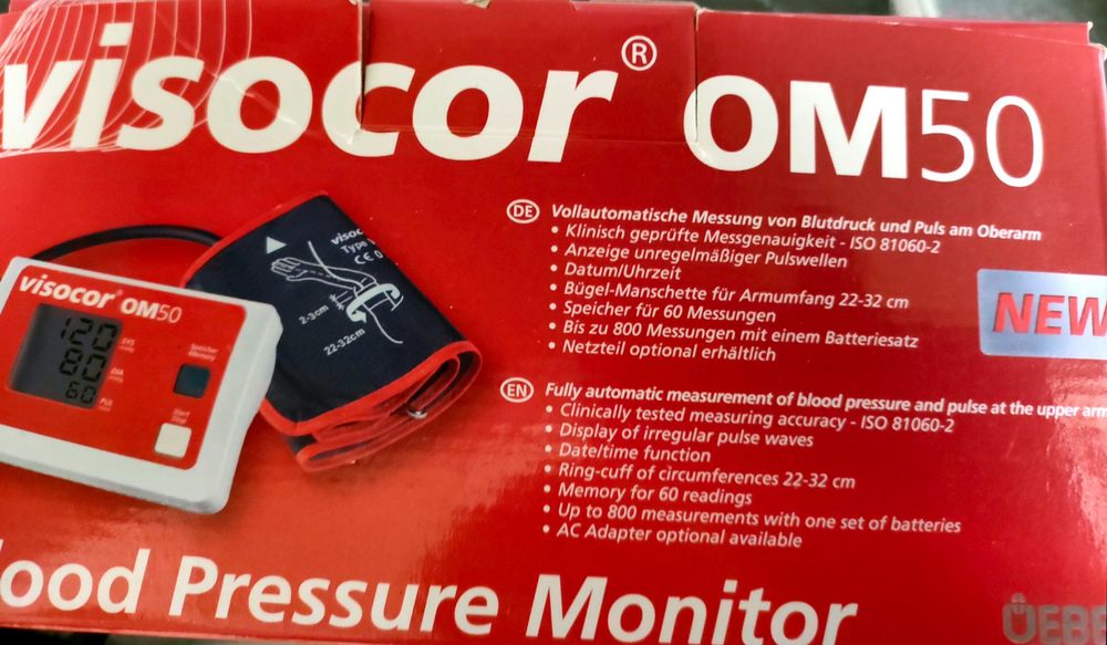 Blutdruck Messgerät Visocor OM50 Oberarm | Kaufen auf Ricardo